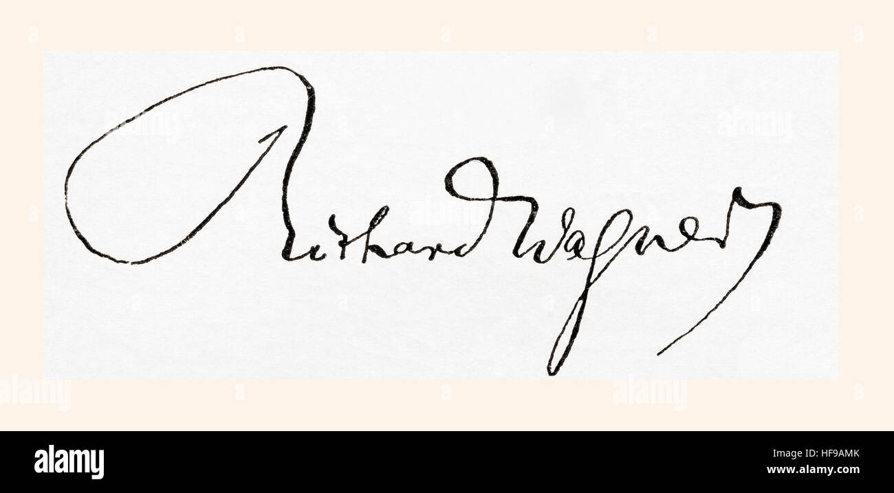 Wilhelm richard wagner Banque de photographies et d’images à haute ...