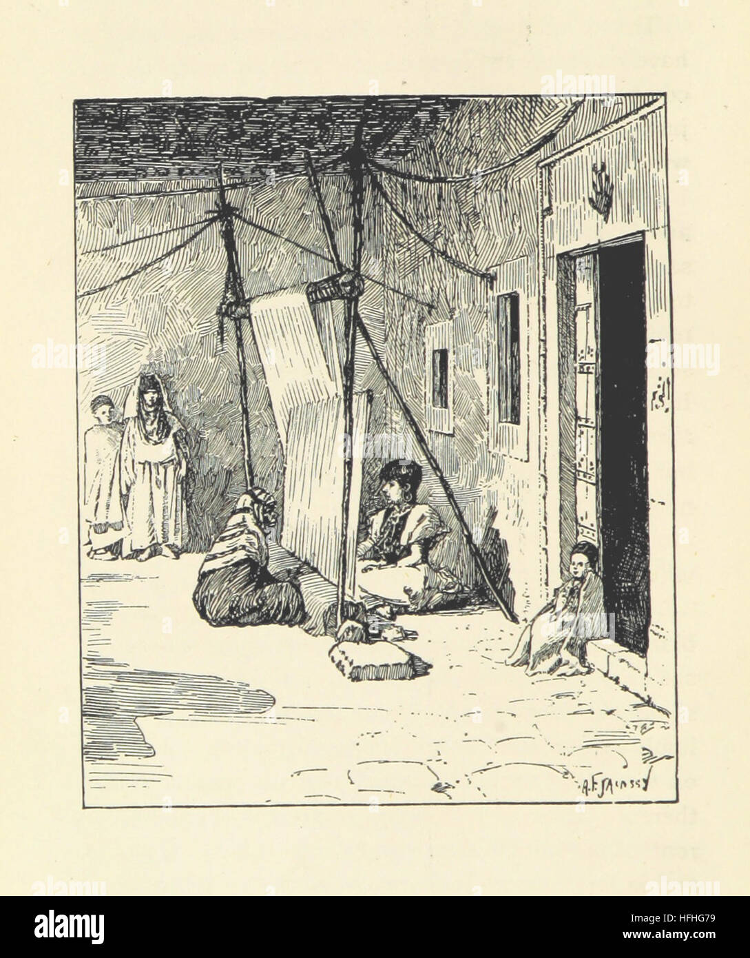 Pour Kairwân la sainte : scènes en Muhammedan Afrique ... Illustré par ...