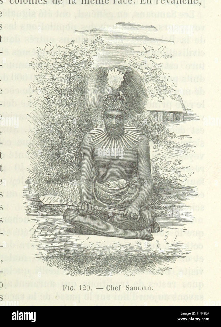 Une image tirée de 'hommes Fossiles et hommes sauvages', une étude ...