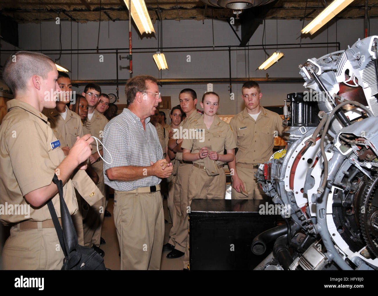 Cadets de la marine junior cadet de la marine Banque de photographies ...