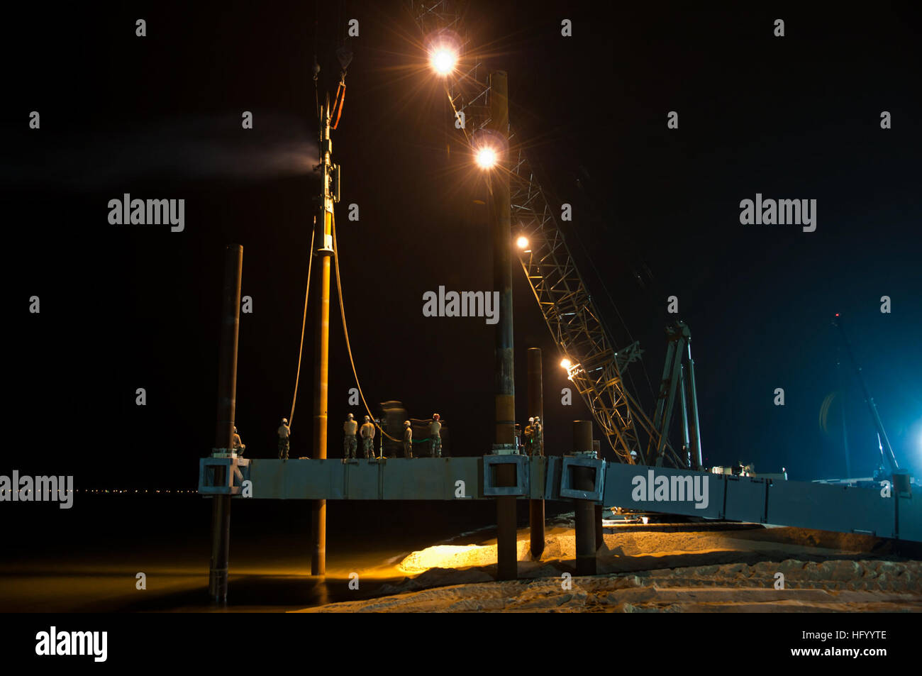 Navy elevated causeway system modular Banque de photographies et d ...