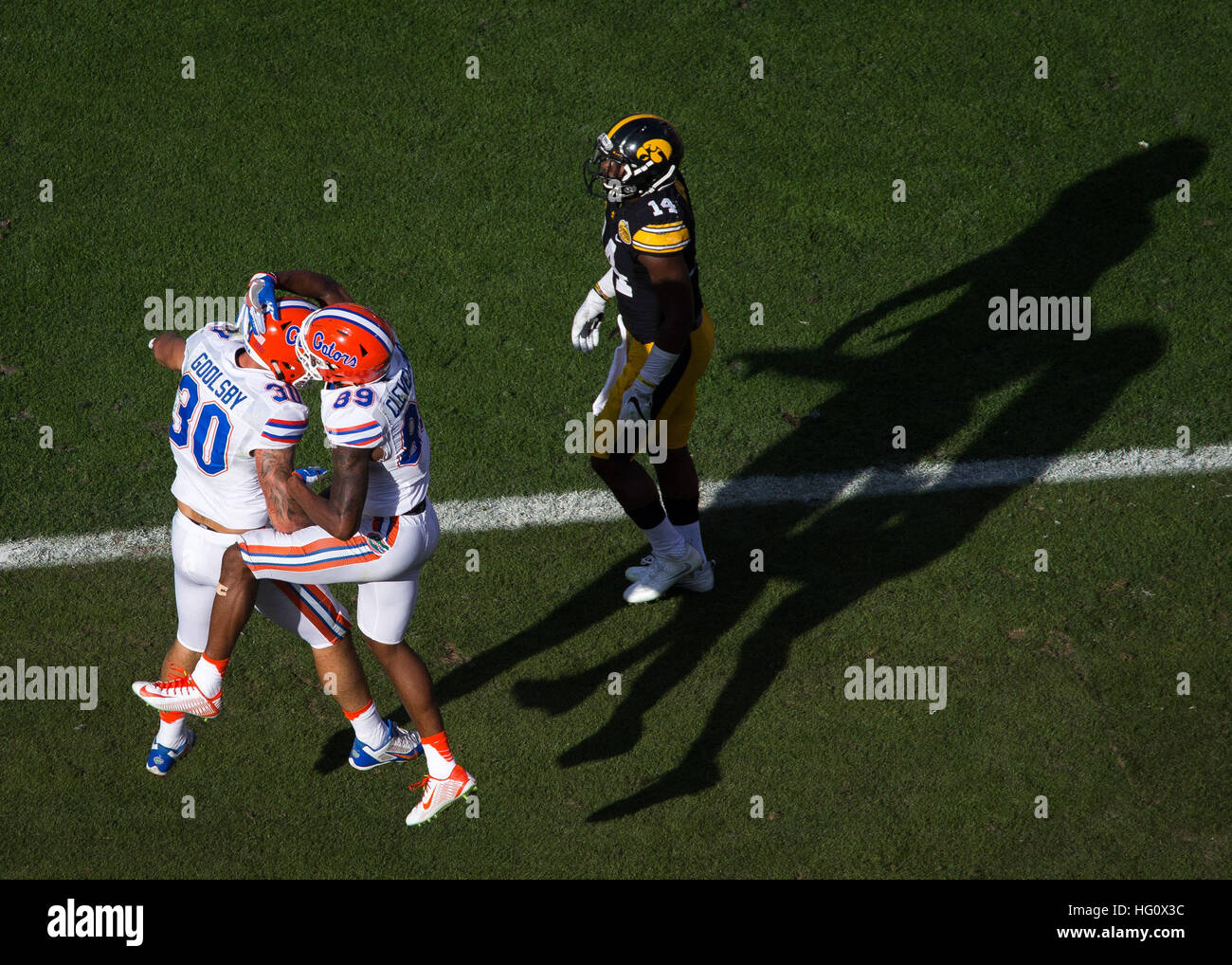 En Floride, aux États-Unis. 2 Jan, 2017. LOREN ELLIOTT | fois Gators ...