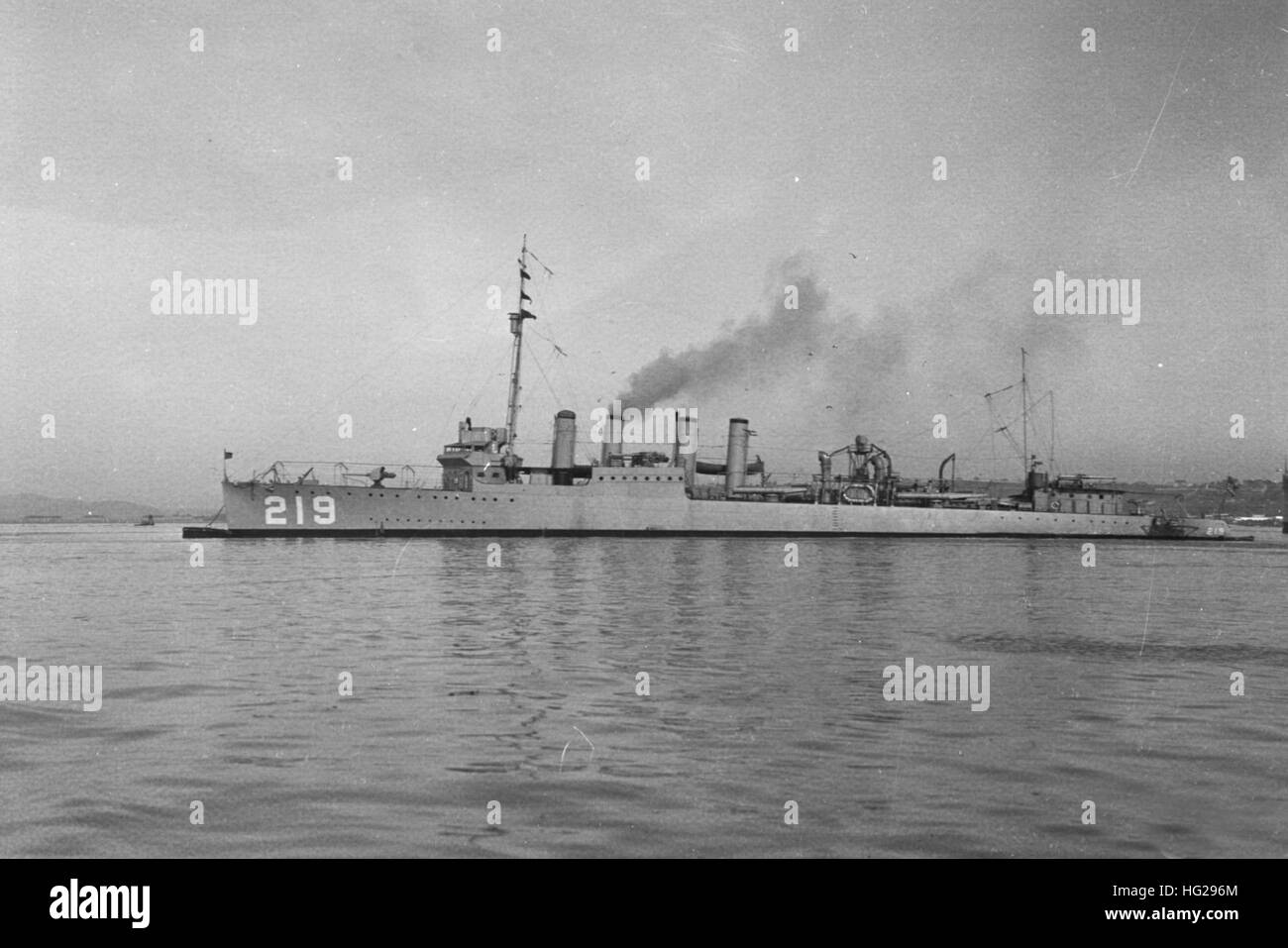 USS Edsall (DD-219) au début des années 1920 Photo Stock - Alamy
