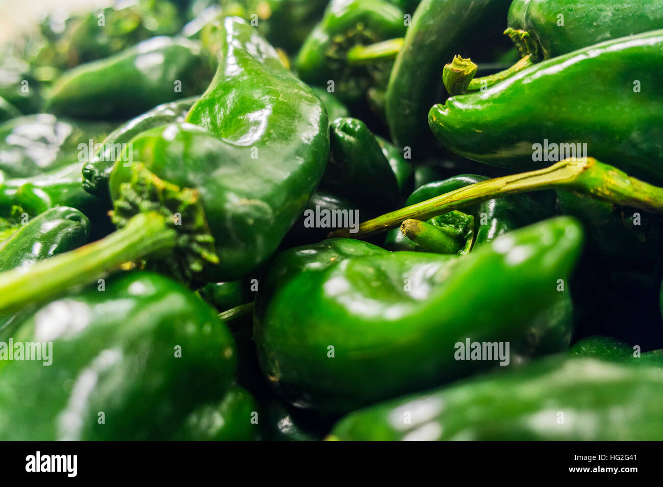 Piments poblano Banque de photographies et d’images à haute résolution ...