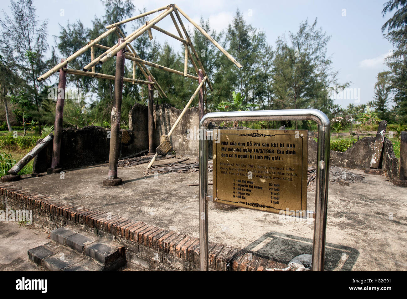 My Lai Massacre memorial Vietnam Photo Stock - Alamy