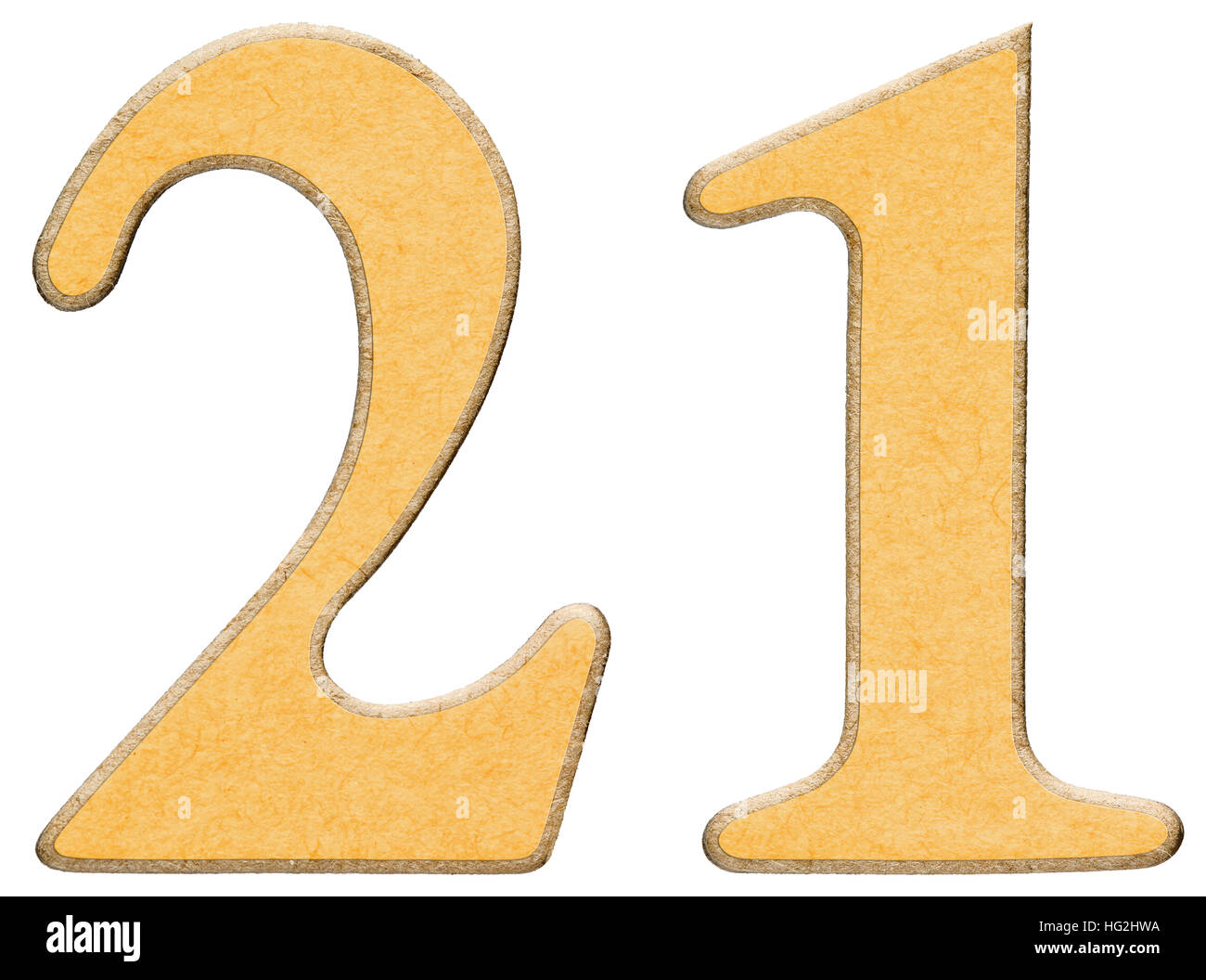 Paper 21 symbole de recyclage de papier Banque de photographies et d ...