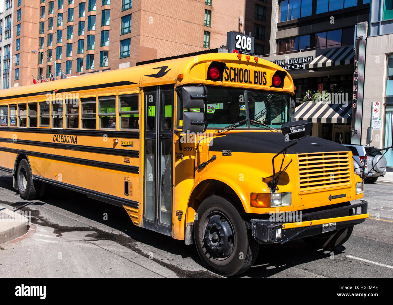 Bus scolaire jaune Banque de photographies et d’images à haute ...
