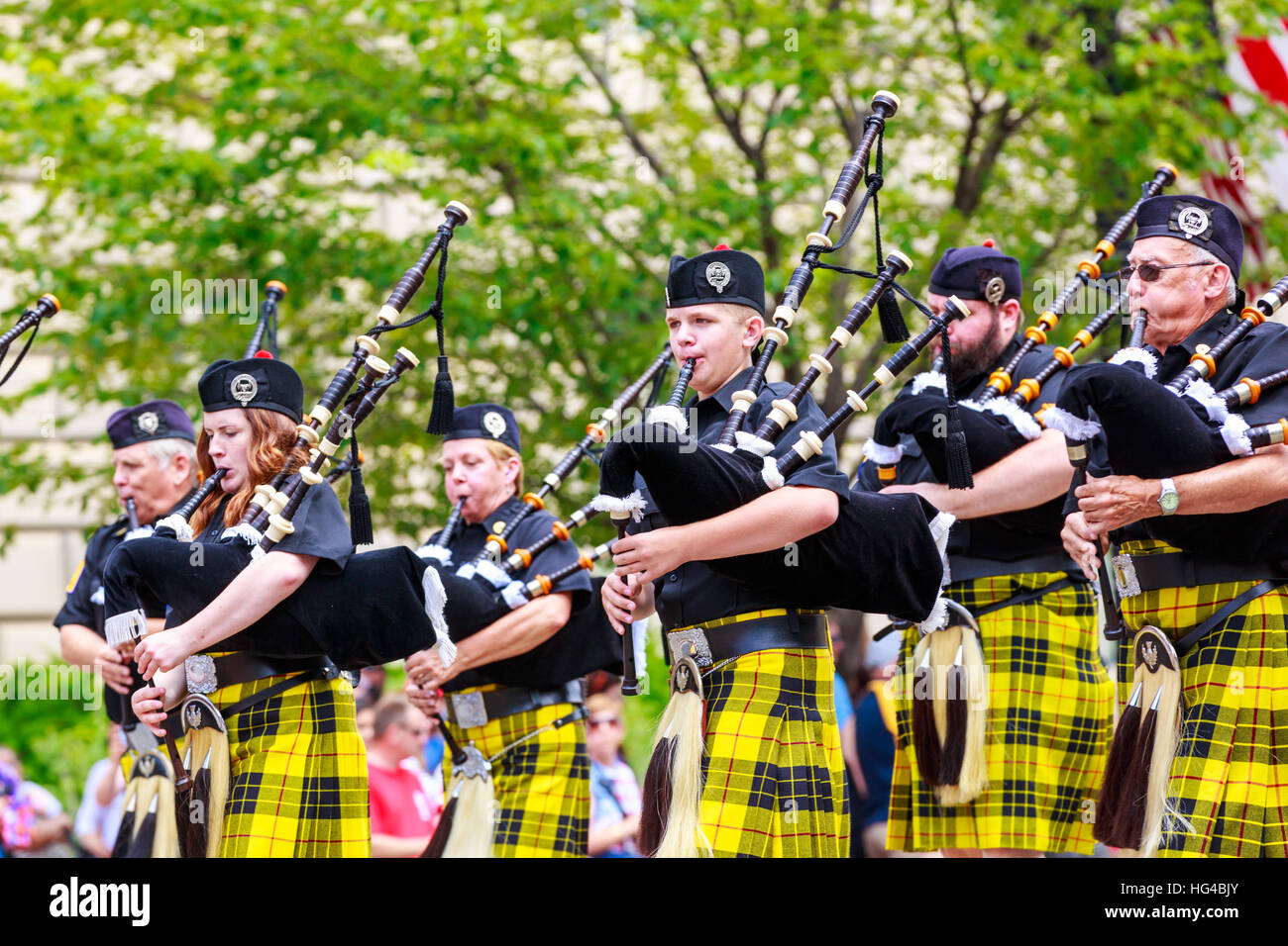 Independence day parade west Banque de photographies et d’images à haute résolution - Alamy