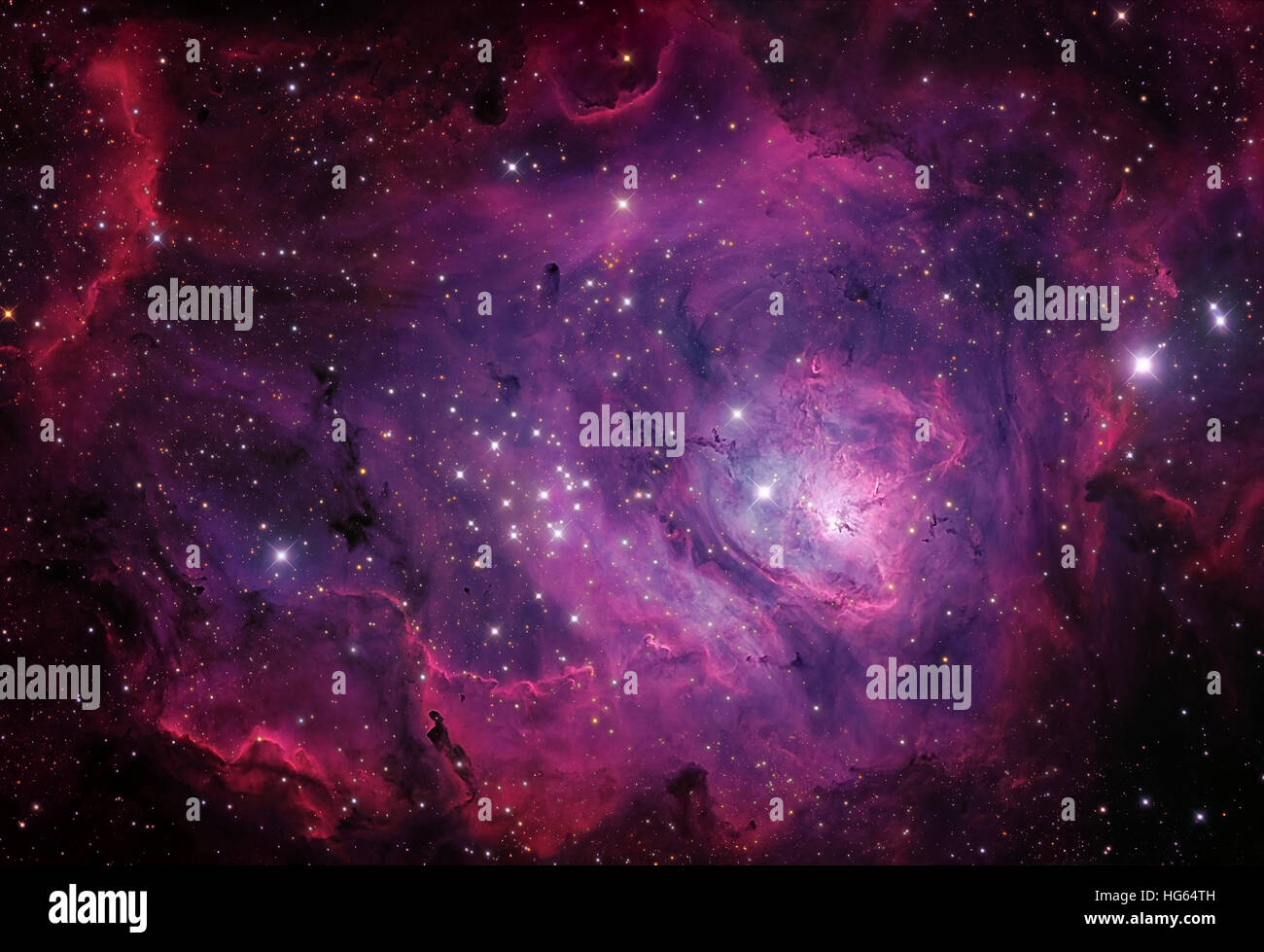 Messier 8 Banque de photographies et d’images à haute résolution - Alamy