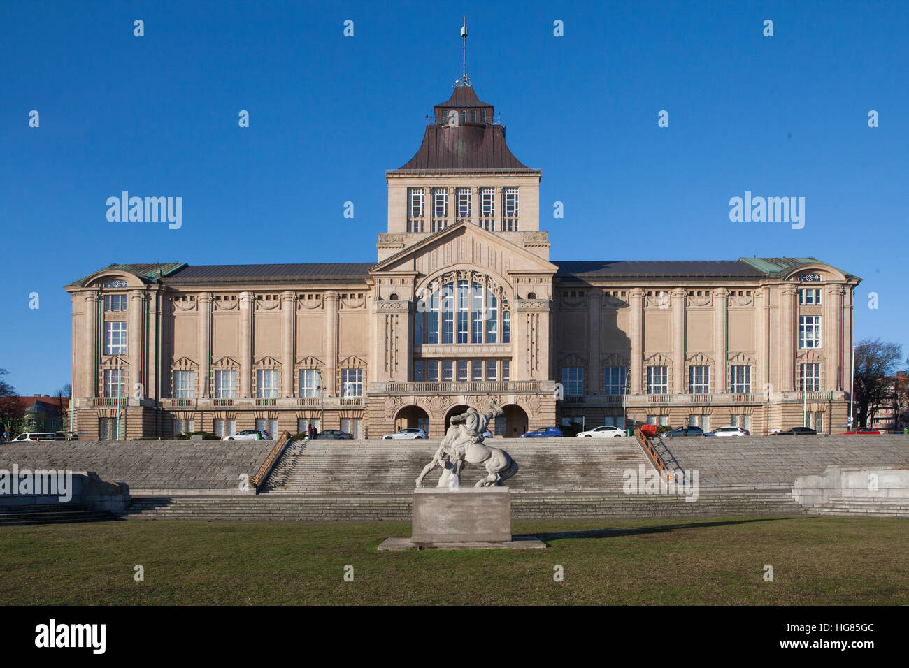 Gmach glowny muzeum narodowego w szczecinie Banque de photographies et ...