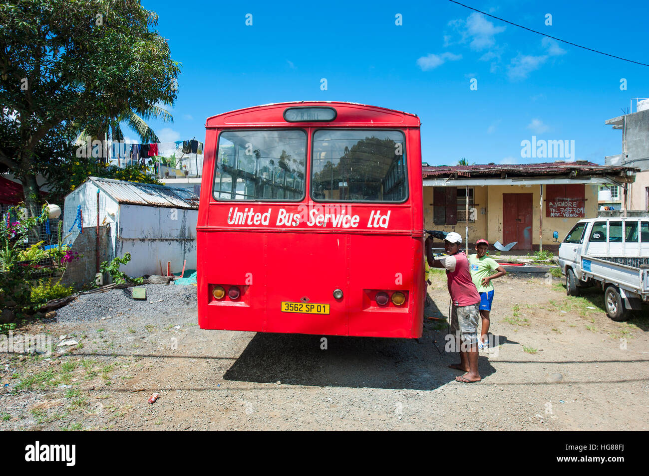 Mauritius island bus Banque de photographies et d’images à haute ...
