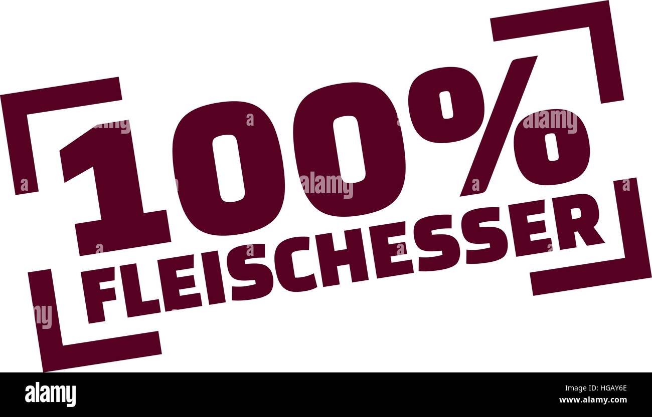 Viande allemande Banque d'images vectorielles - Alamy