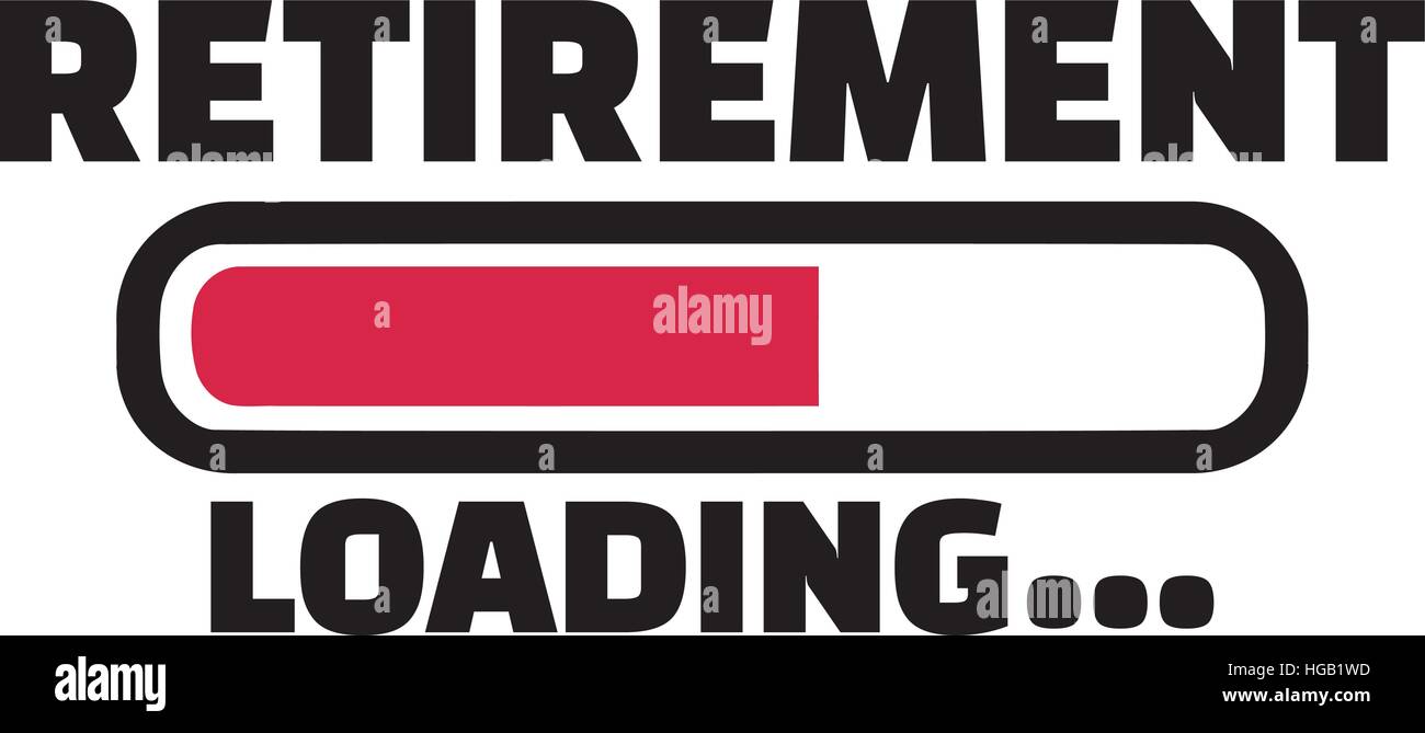 Signe de la retraite Banque d'images vectorielles - Alamy