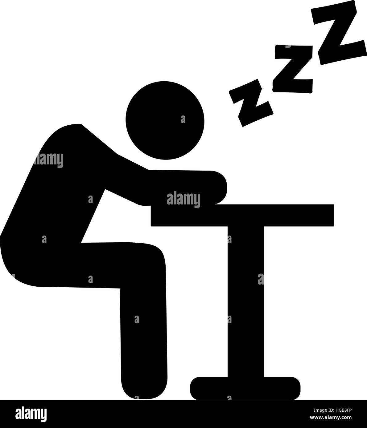 Pictogram Sleeping Icon Resting Sleep Photos & Pictogram Sleeping Icon ...