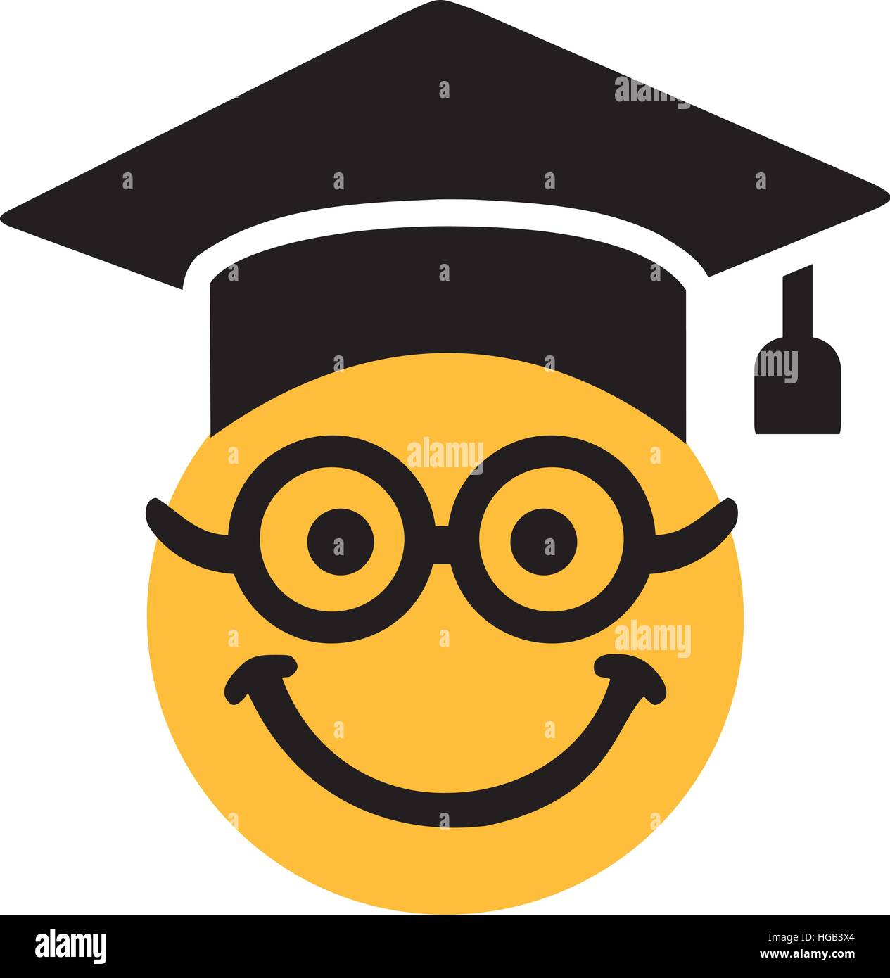 Smiley vector lunettes Banque de photographies et d’images à haute ...