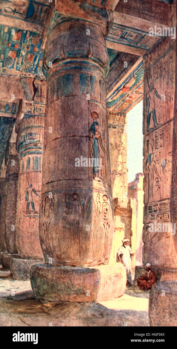 Temple ramses iii ramses iii Banque de photographies et d’images à ...