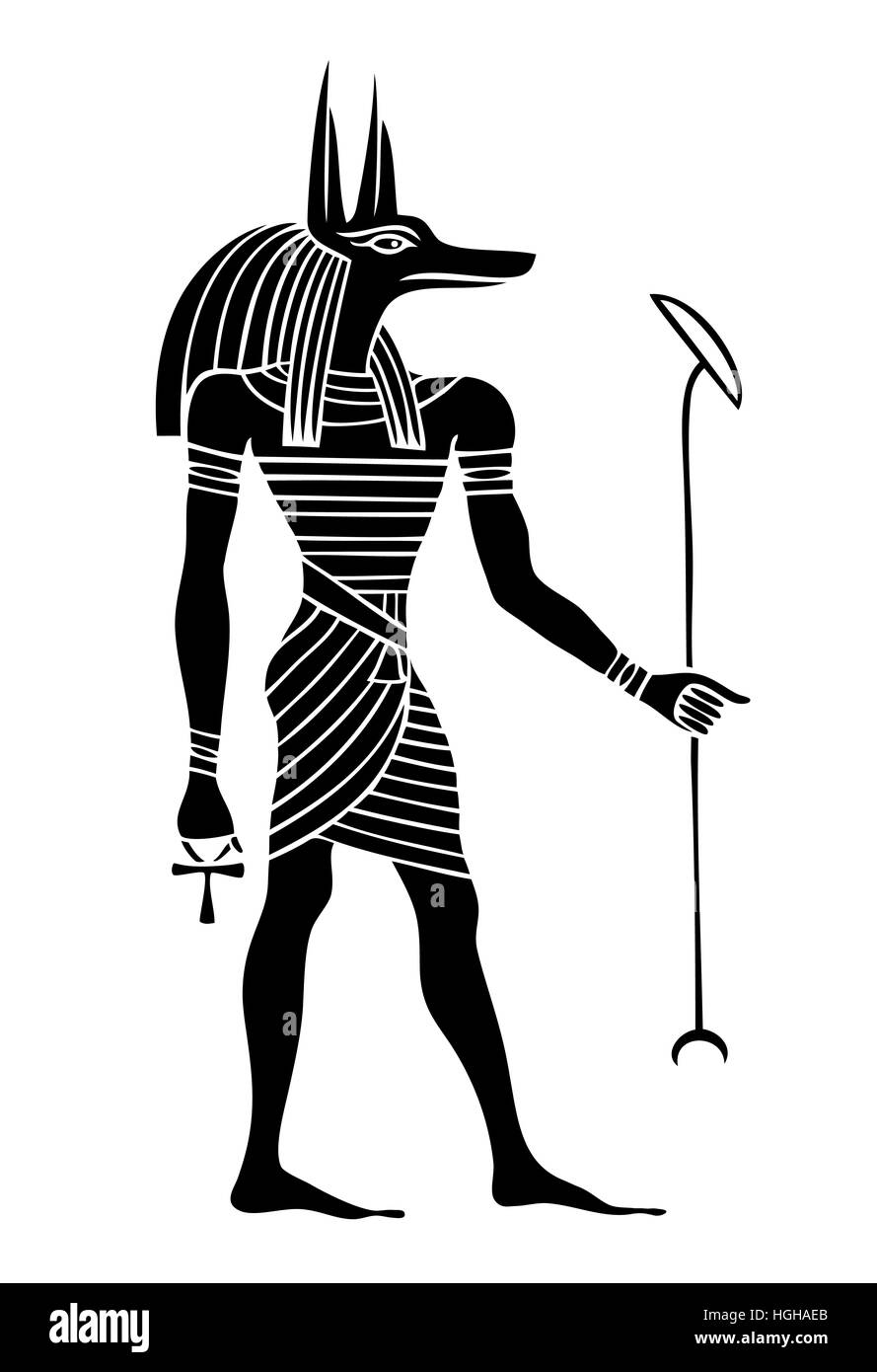 Anubis god Banque de photographies et d’images à haute résolution - Alamy