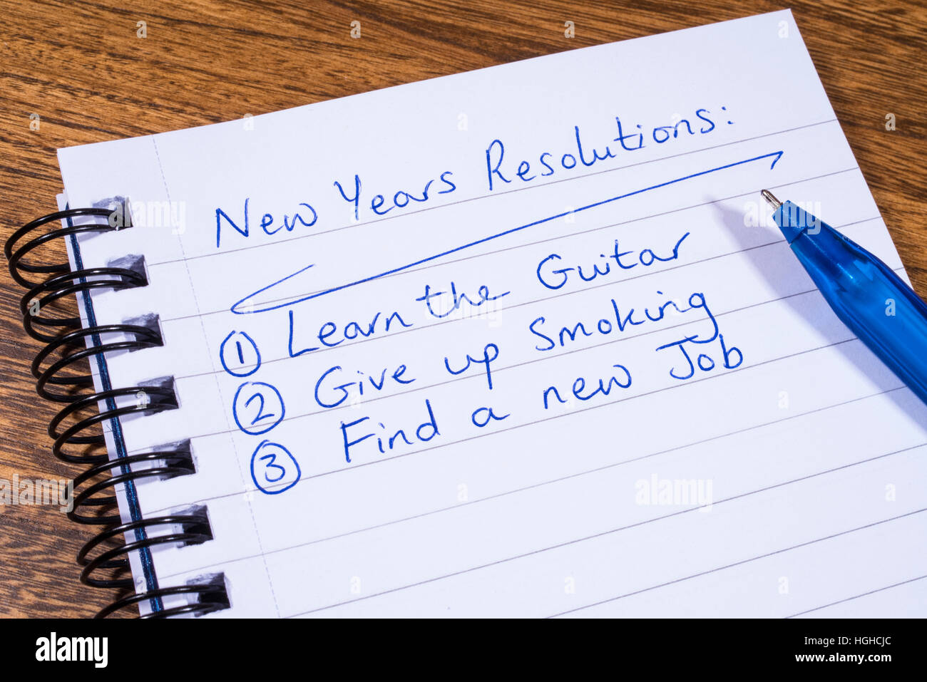 Résolution du nouvel an Banque de photographies et d’images à haute ...