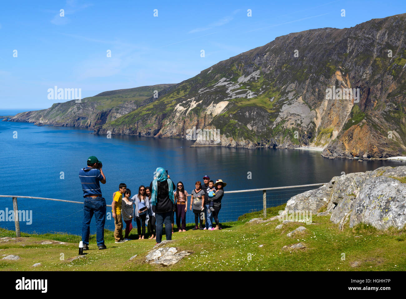 Slieve league cliffs irlande Banque de photographies et d’images à ...