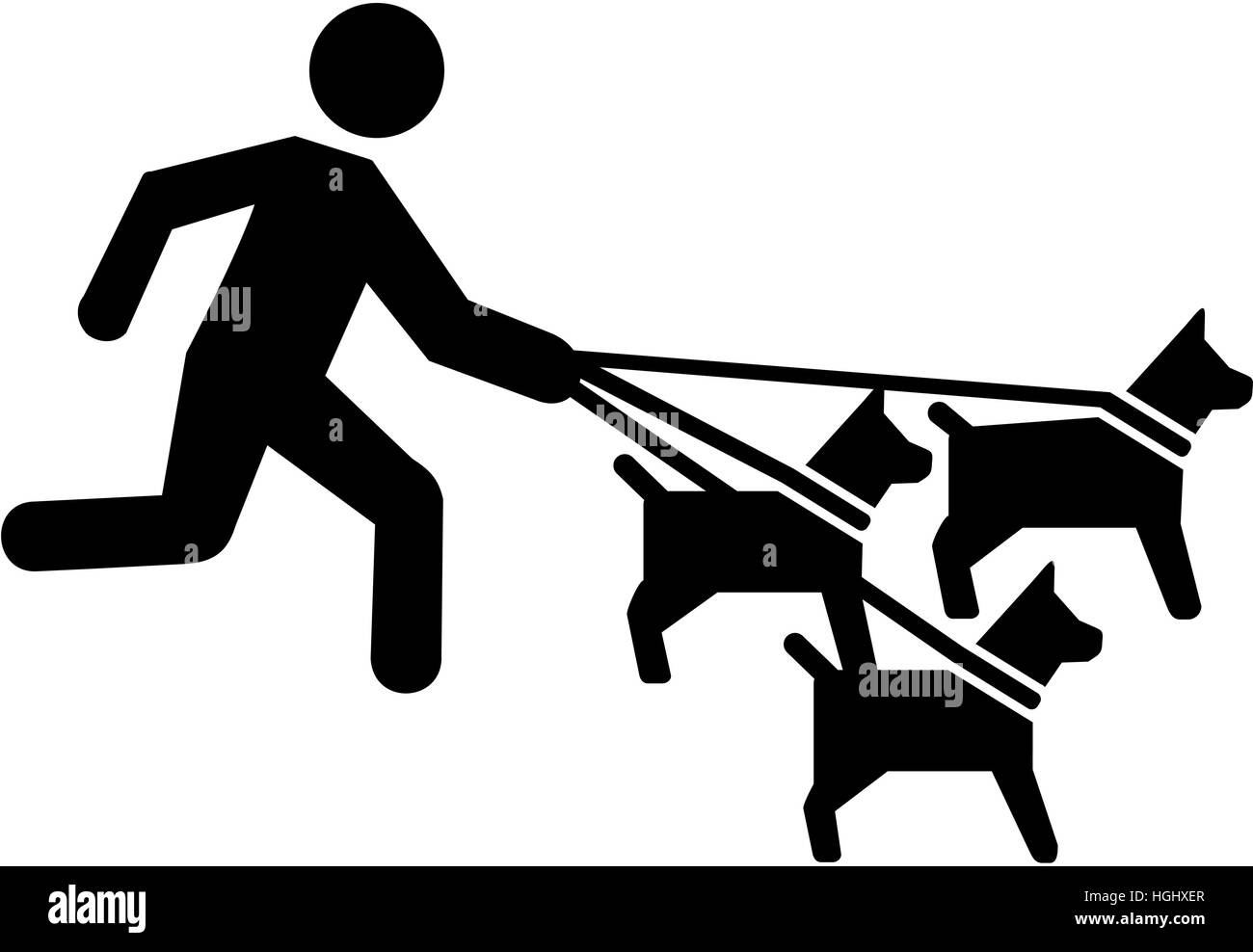 Hunde piktogramm Banque de photographies et d’images à haute résolution ...