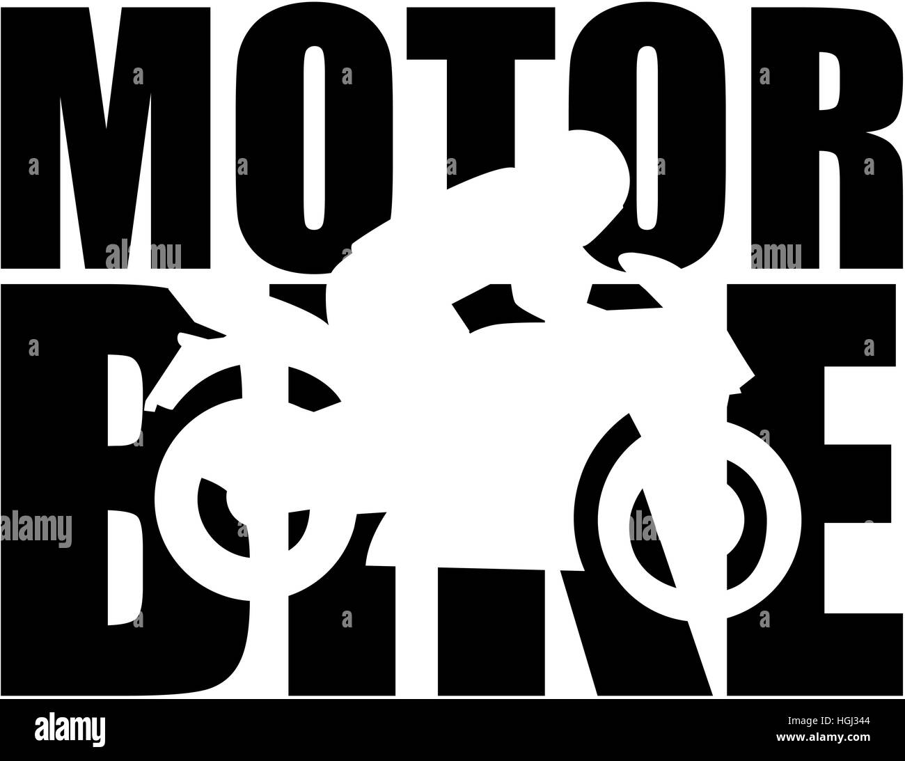 Motorbike pictogram Banque de photographies et d’images à haute ...