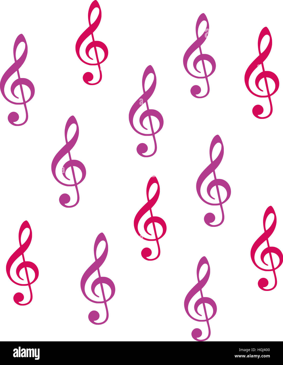 Clef de musique Banque de photographies et d’images à haute résolution ...