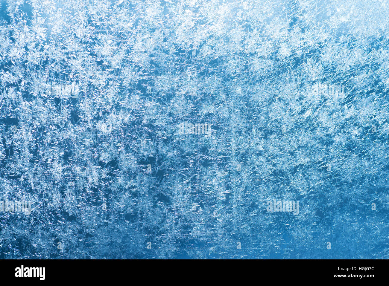Modèle de givre sur verre texture de fond d'hiver Photo Stock - Alamy