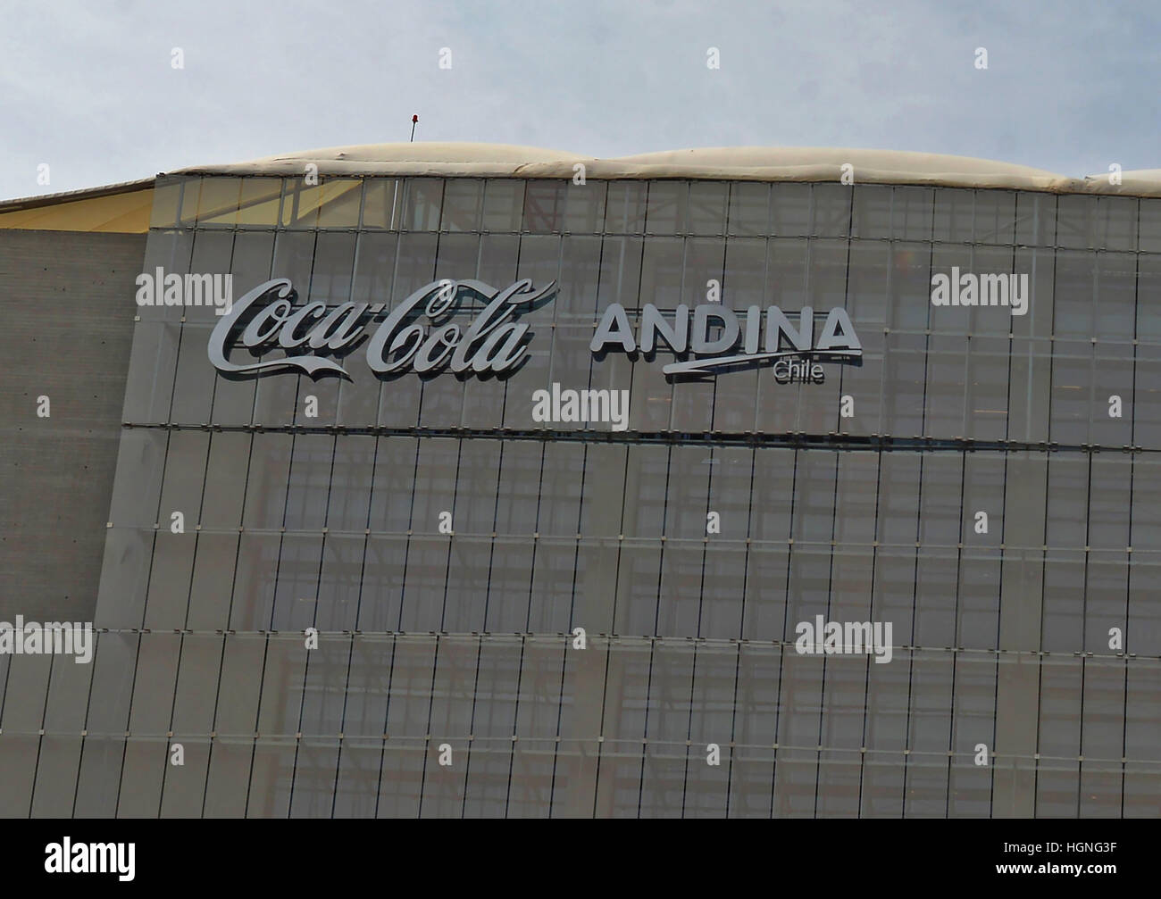 L'usine Coca Cola Andina Miraflores Avenida Santiago Chili Renca Photo ...