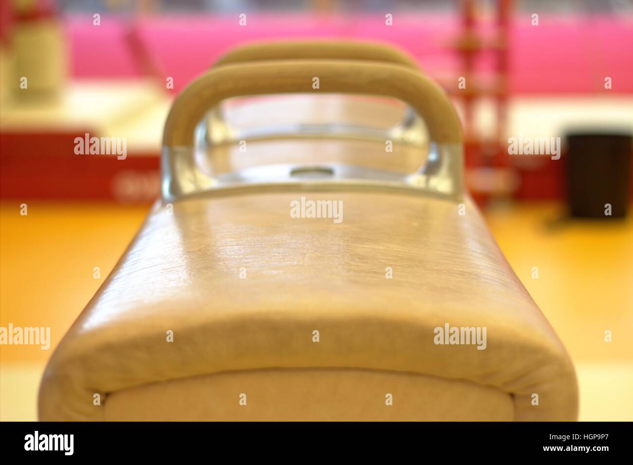 Appareils de gymnastique d'un club de gymnastique dans les Îles Féroé ...