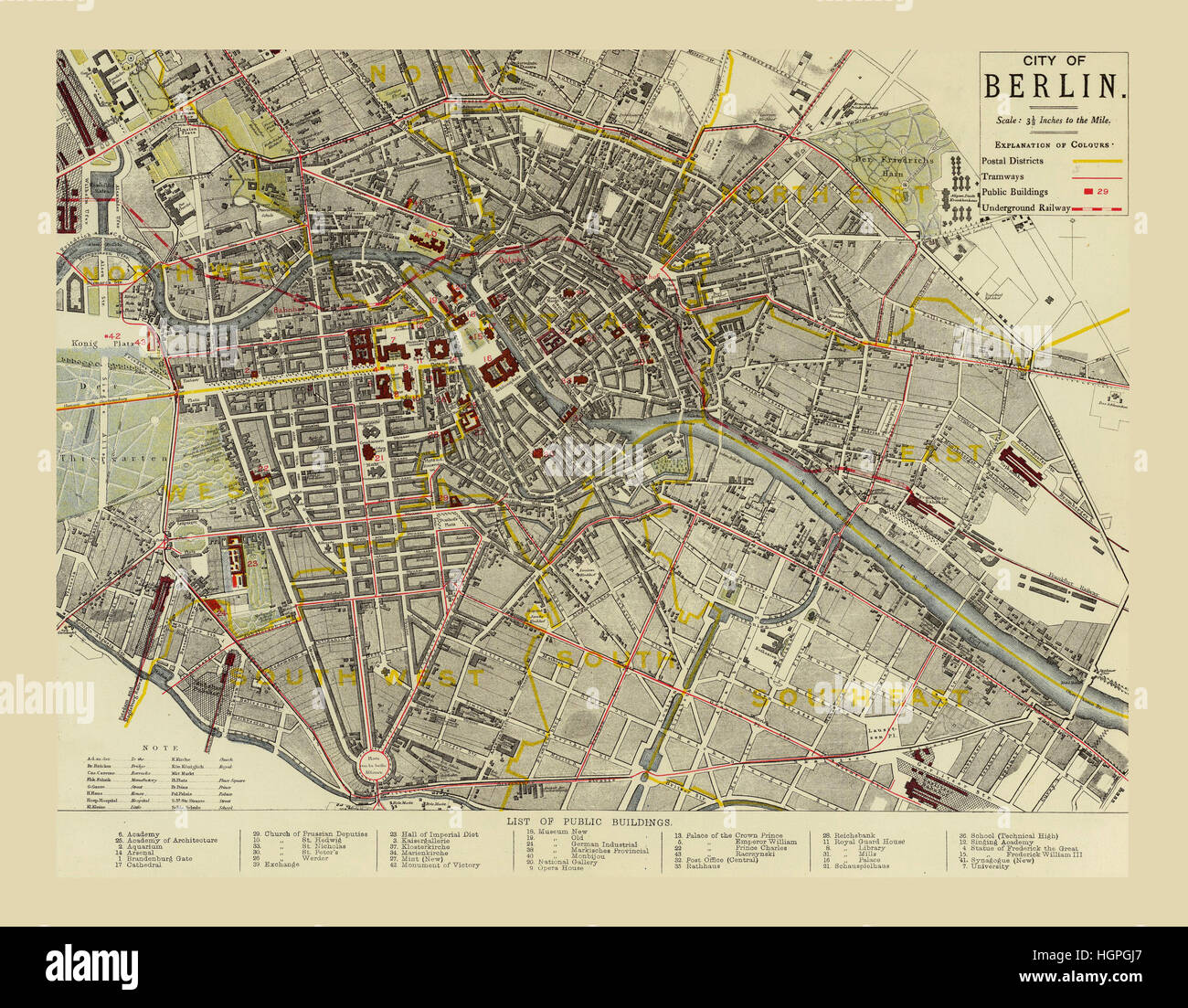 Carte berlin est Banque de photographies et d’images à haute résolution ...