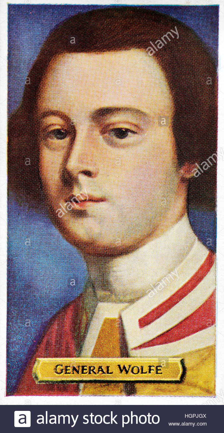 Major général james wolfe Banque de photographies et d’images à haute ...