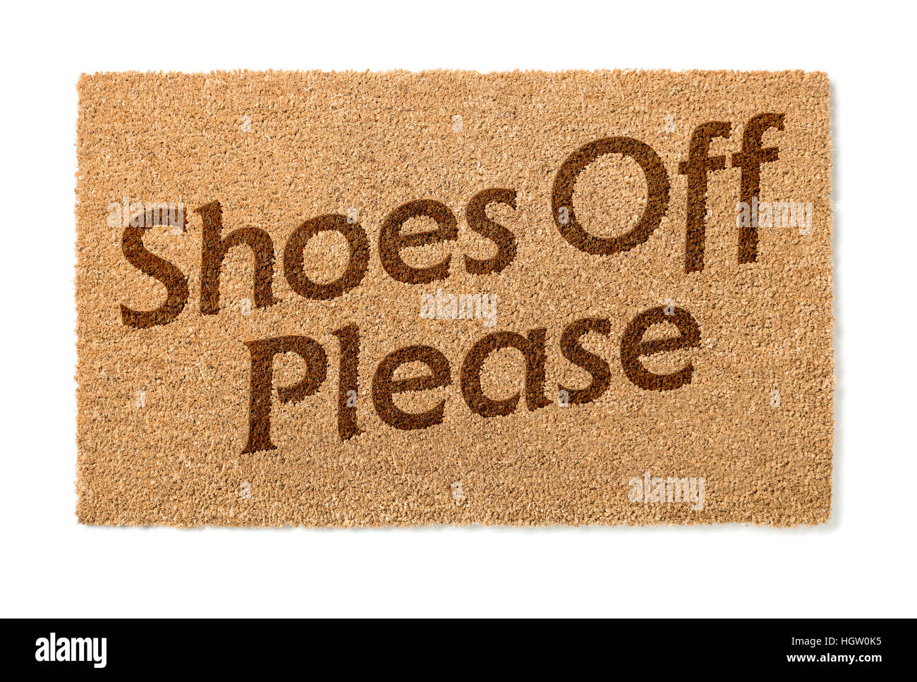 Please remove your shoes Banque de photographies et d’images à haute ...