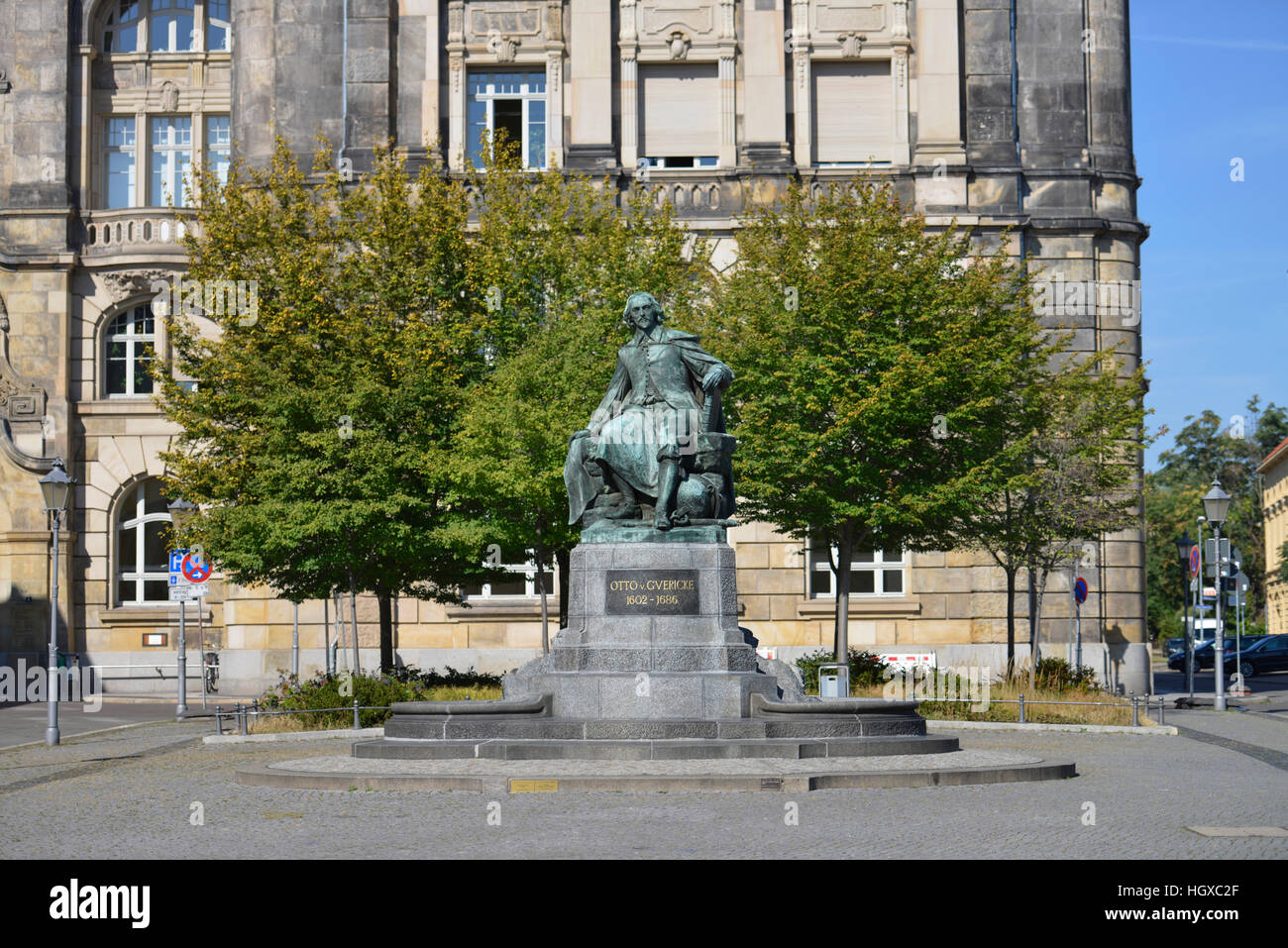 Otto von guericke denkmal Banque de photographies et d’images à haute résolution - Alamy
