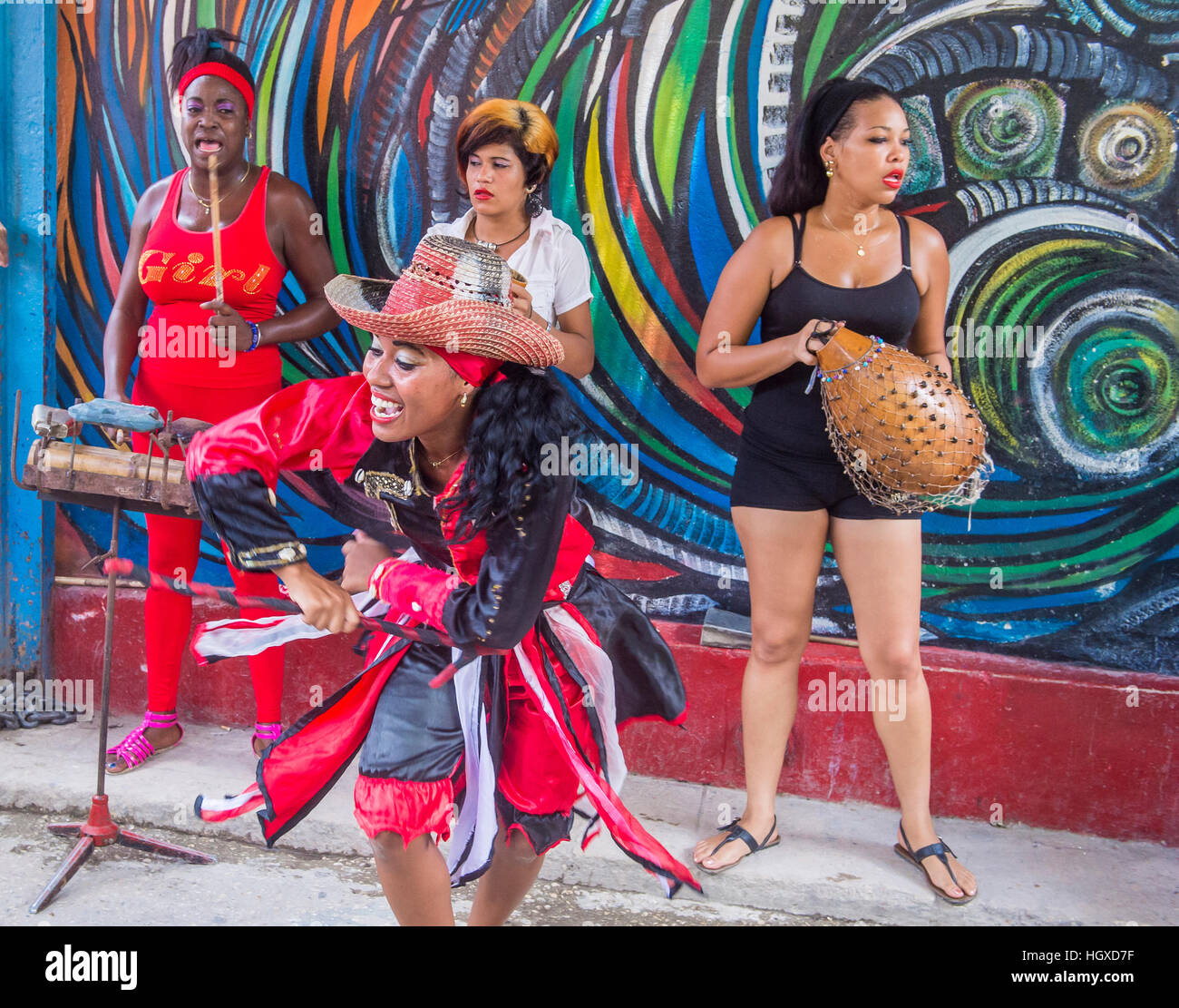Chanteurs de la salsa cubaine Banque de photographies et d’images à ...