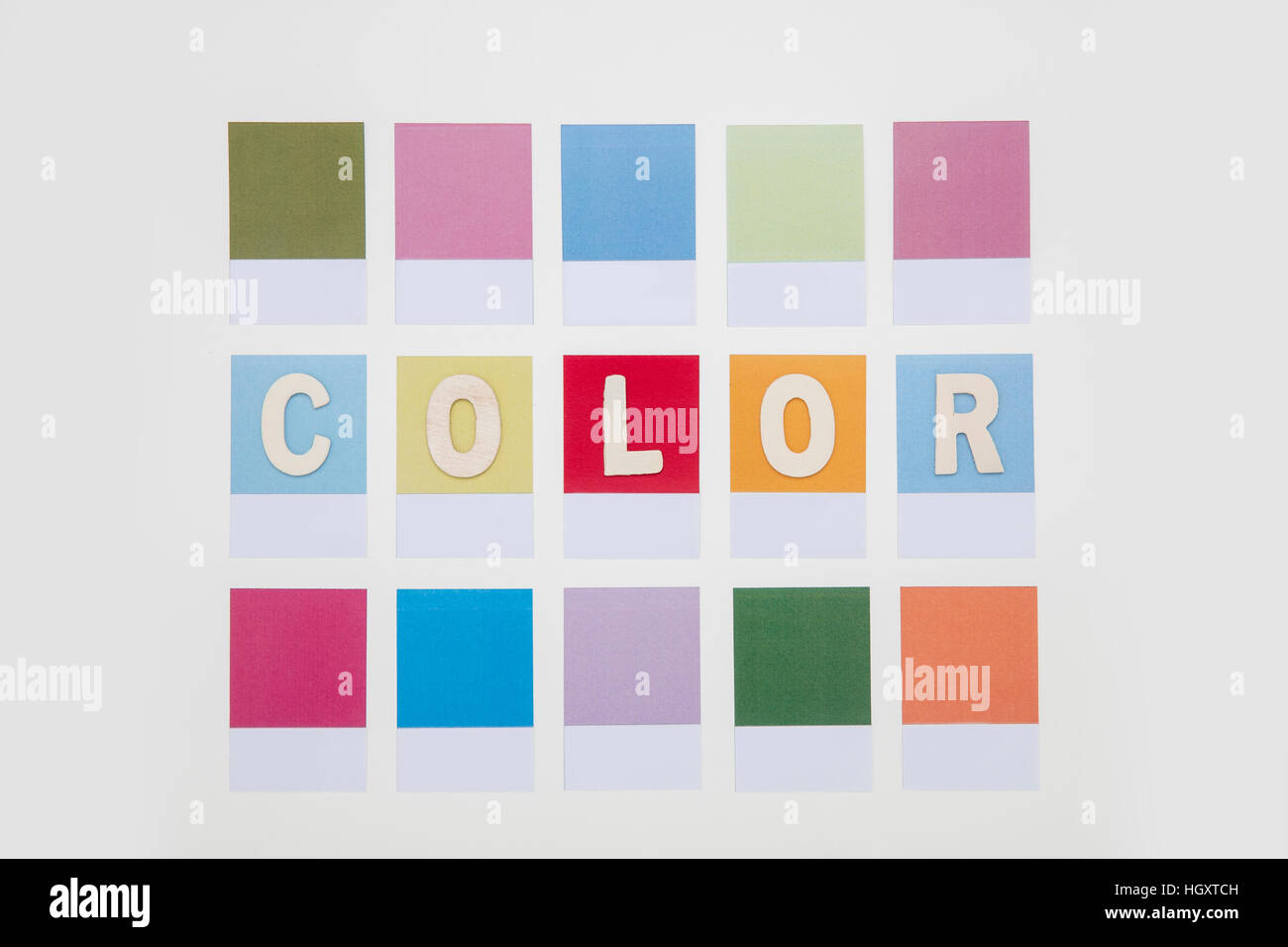 Codes de couleur Banque de photographies et d’images à haute résolution ...