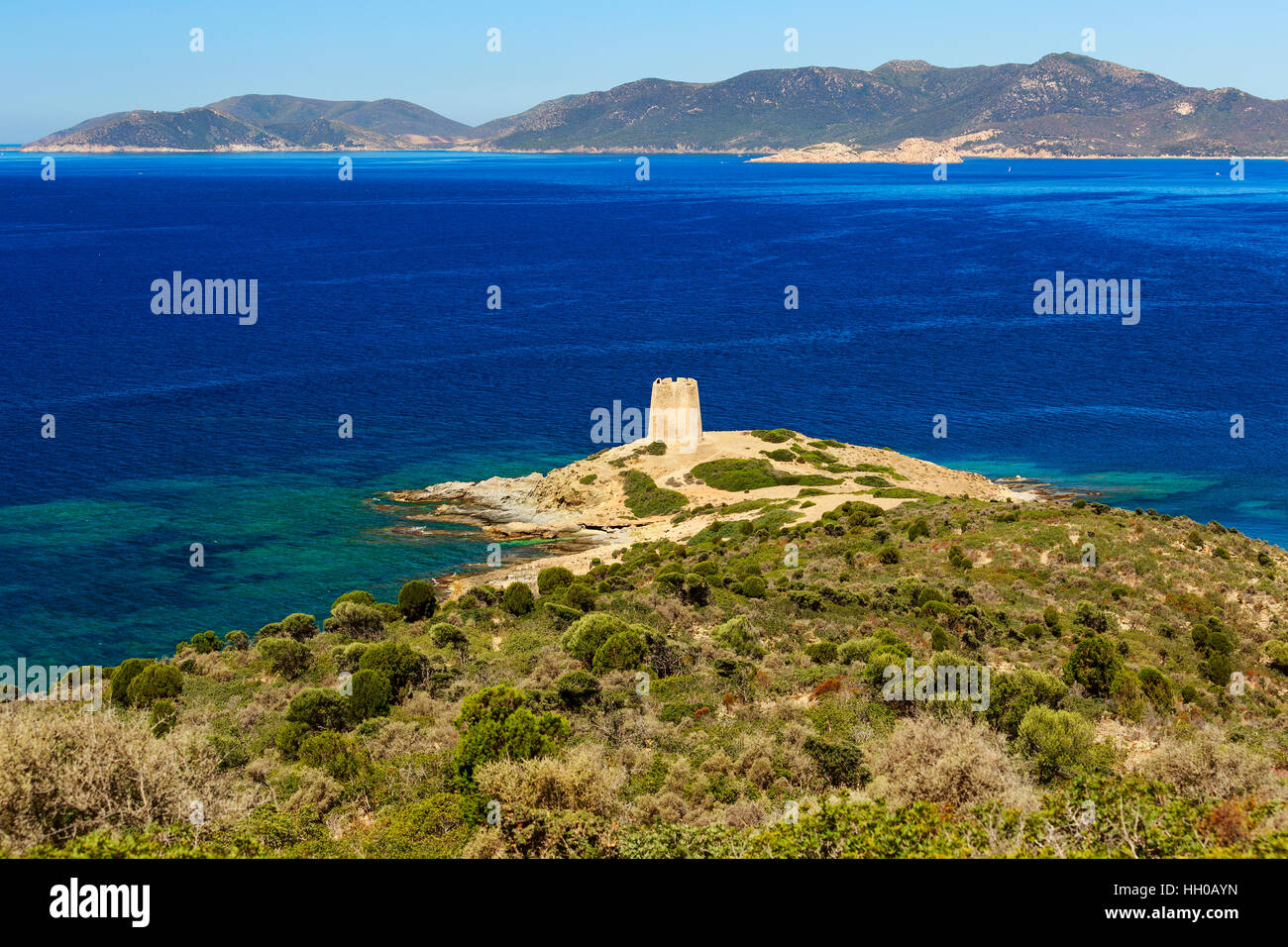 Belle mer sur la sardaigne Banque de photographies et d’images à haute ...