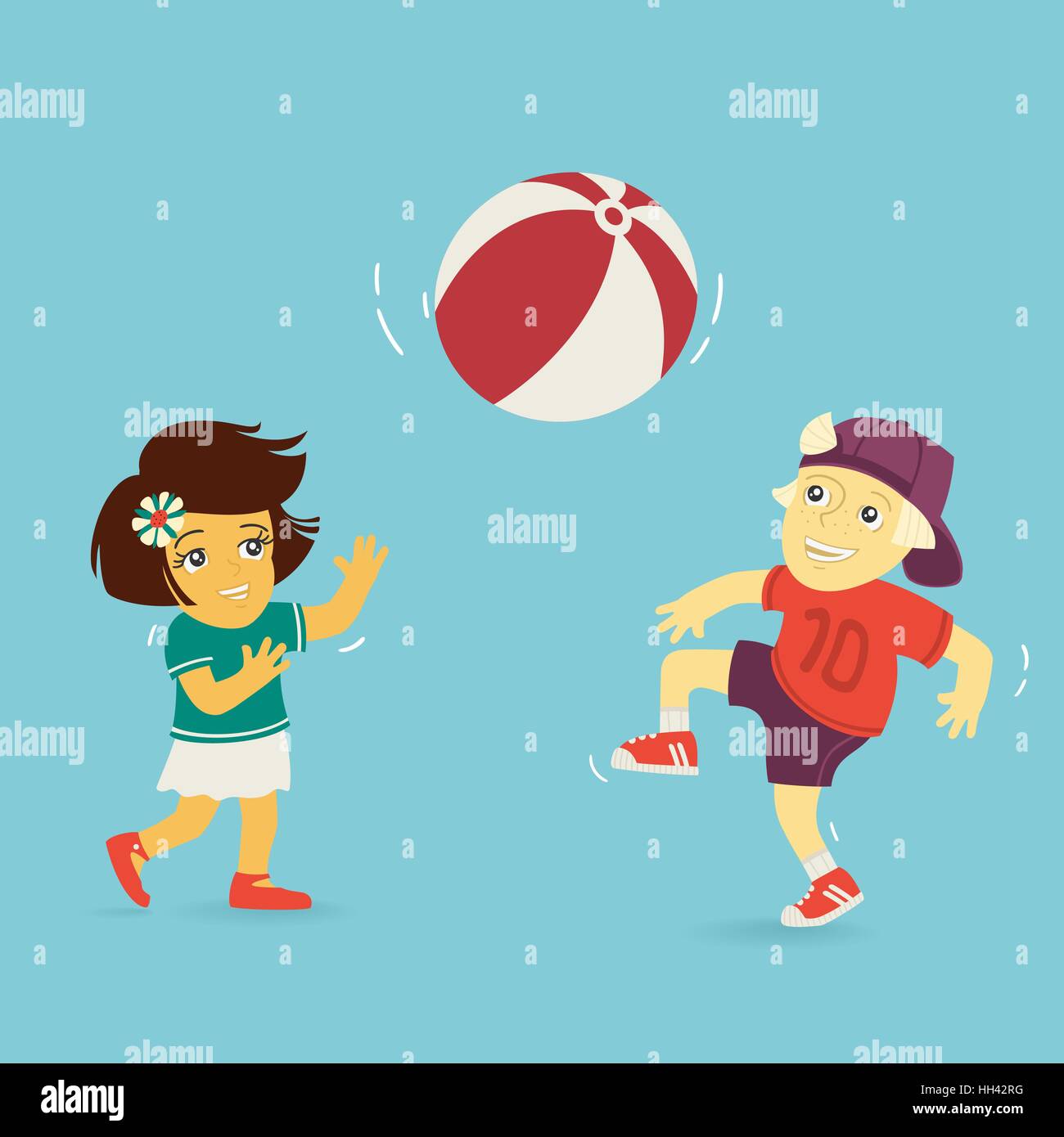 Est en train de jouer Banque d'images vectorielles - Page 2 - Alamy