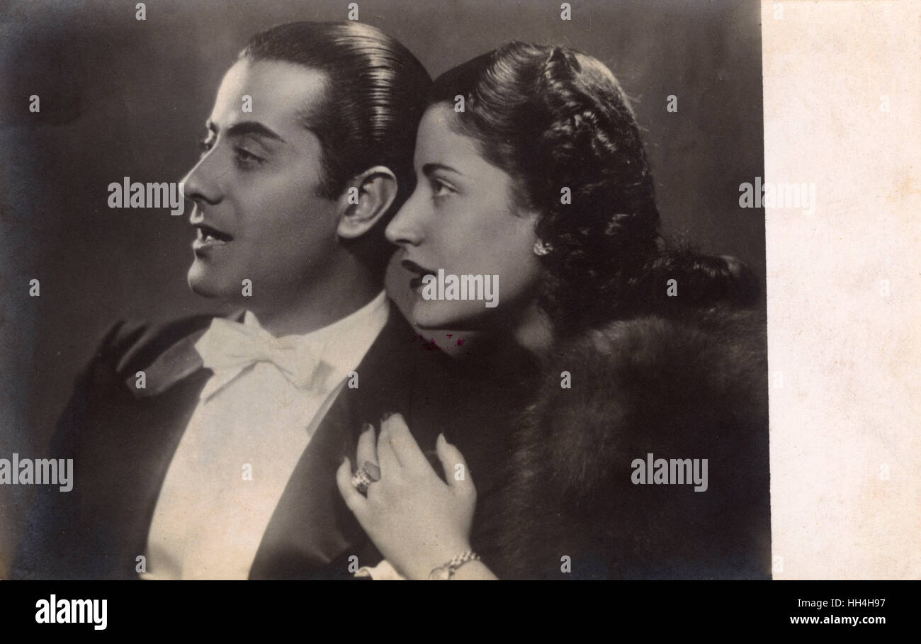 Farid al-Atrash (1910-1974) et Asmahan (Amal al-Atrash, 1912-1944 ...