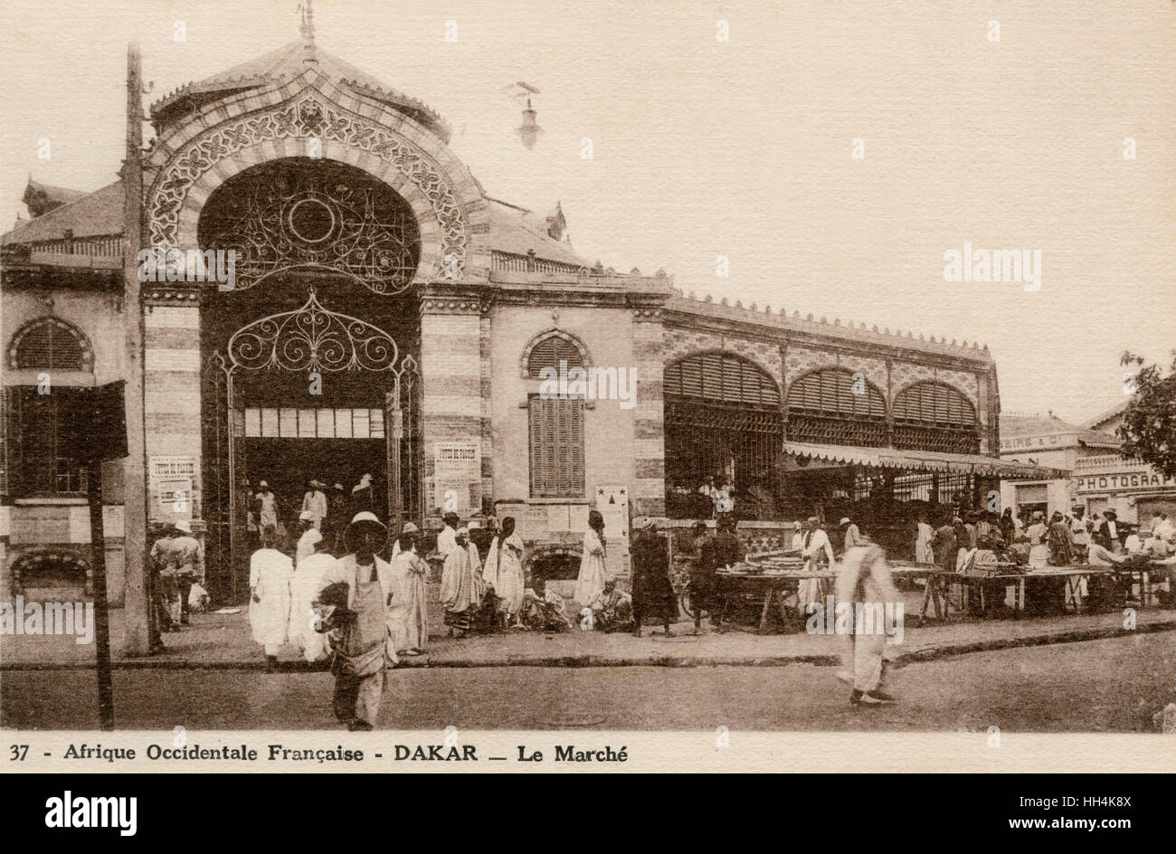 Marche kermel dakar senegal Banque de photographies et d’images à haute ...