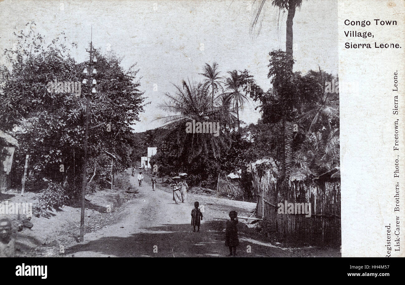 Congo town village Banque de photographies et d’images à haute ...