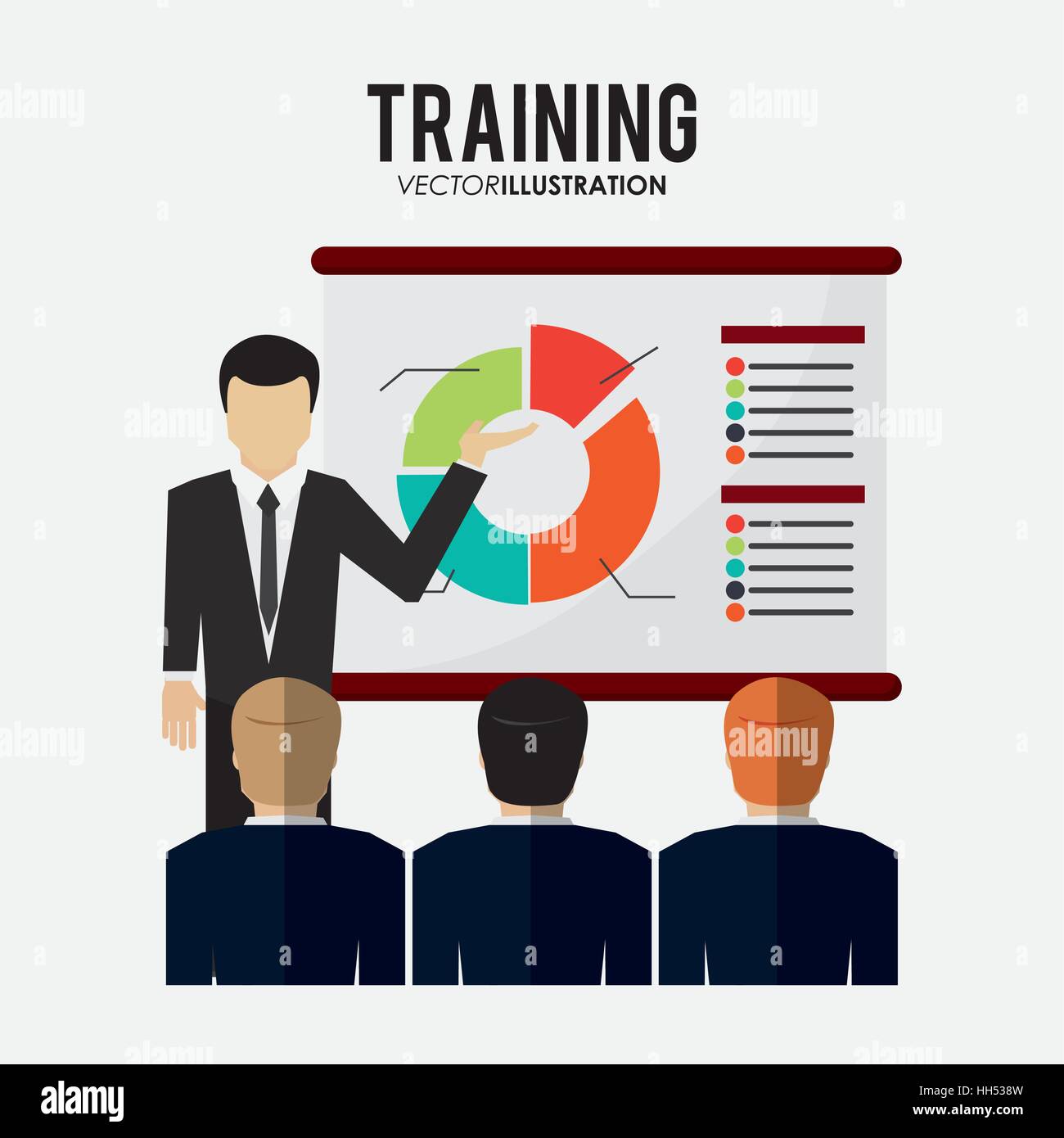 Icône de formation Banque d'images vectorielles - Alamy