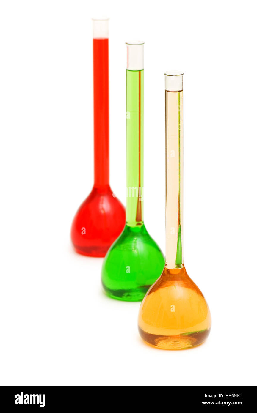 Différents types de tubes isolé sur fond blanc Photo Stock - Alamy