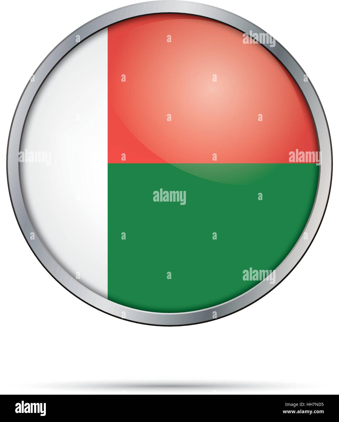 Drapeau de madagascar Banque de photographies et d’images à haute ...