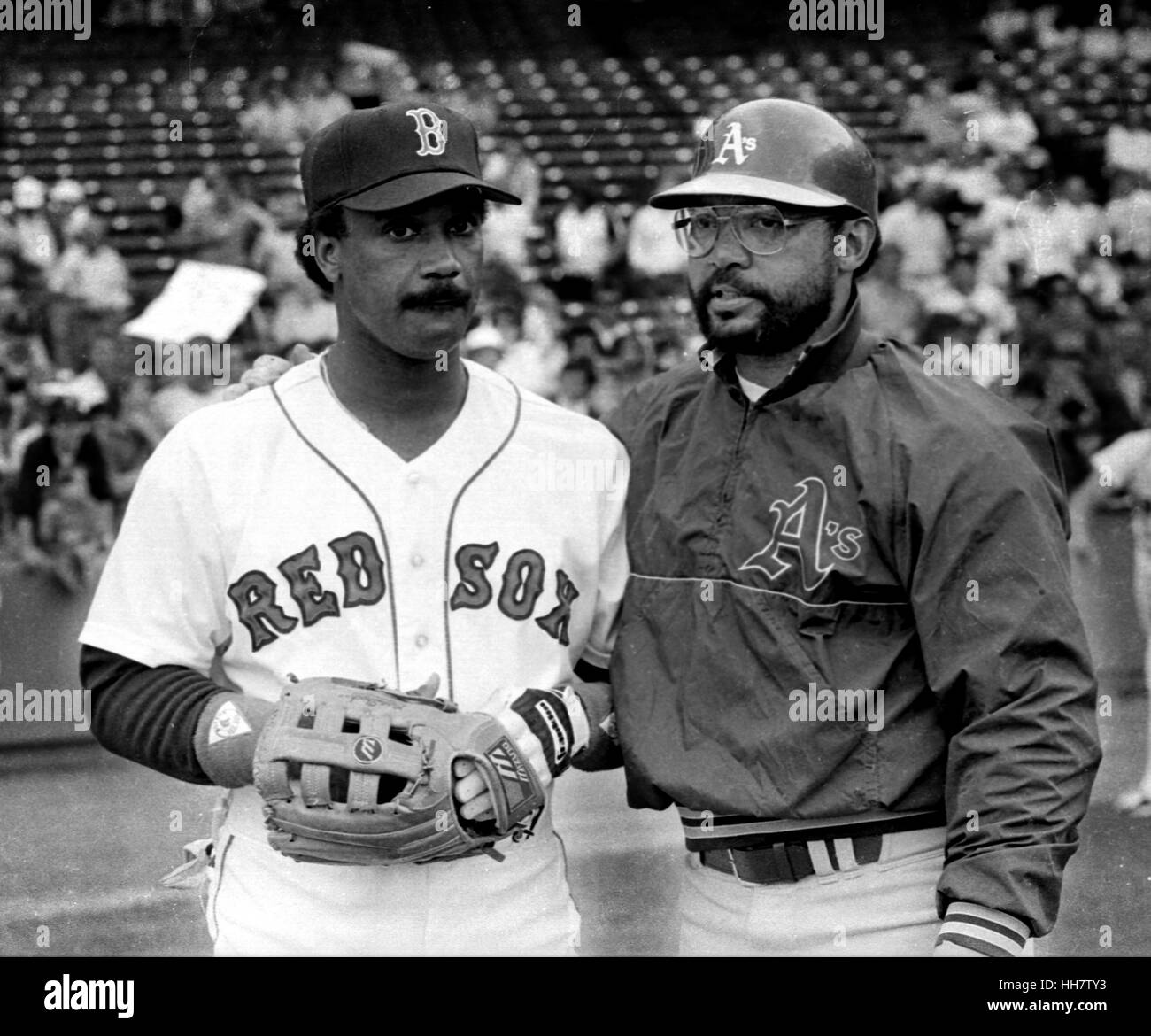 Reggie jackson Banque d'images noir et blanc - Alamy
