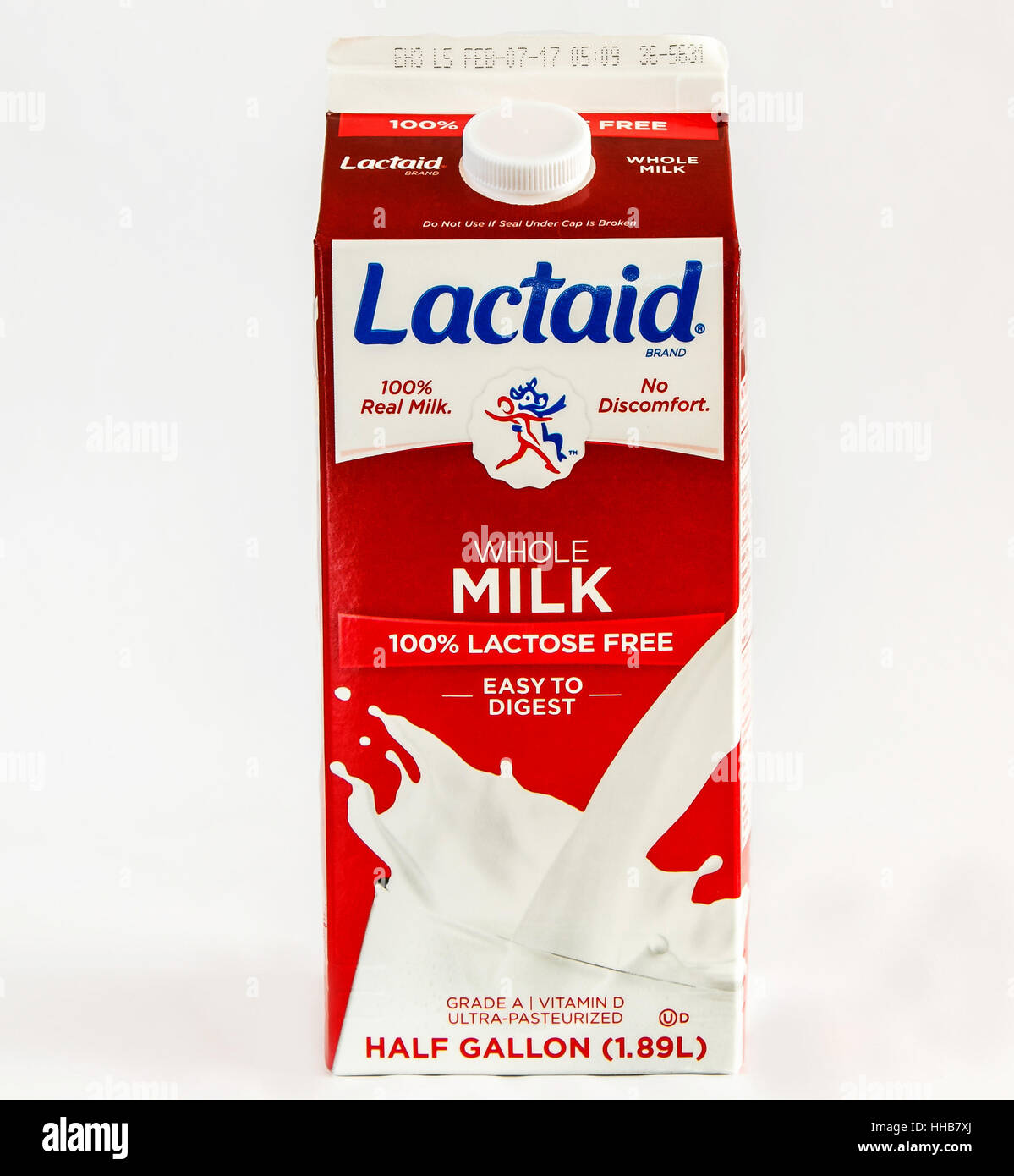 Vrai lait Banque de photographies et d’images à haute résolution - Alamy