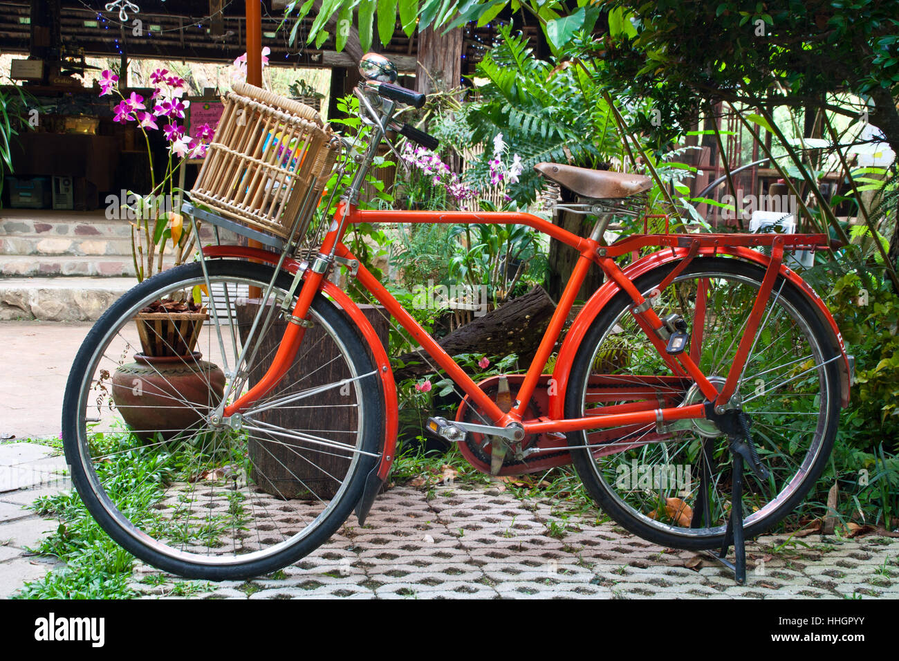 Vintage, transports, métal, rétro, vélo, bicyclette, cycle, clasic ...