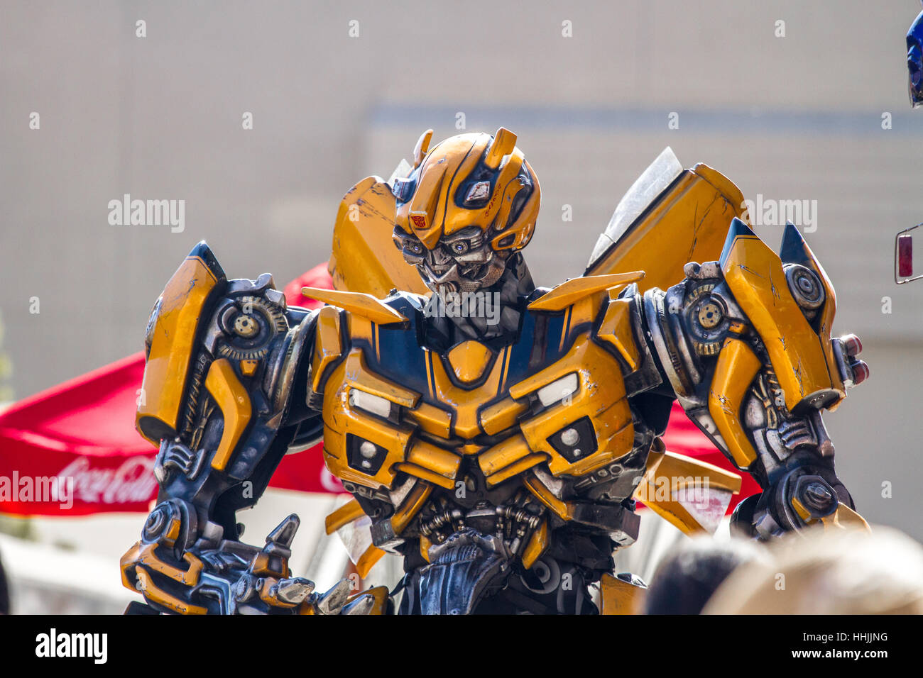 Robots Transformers à Universal Studios Hollywood Photo Stock - Alamy