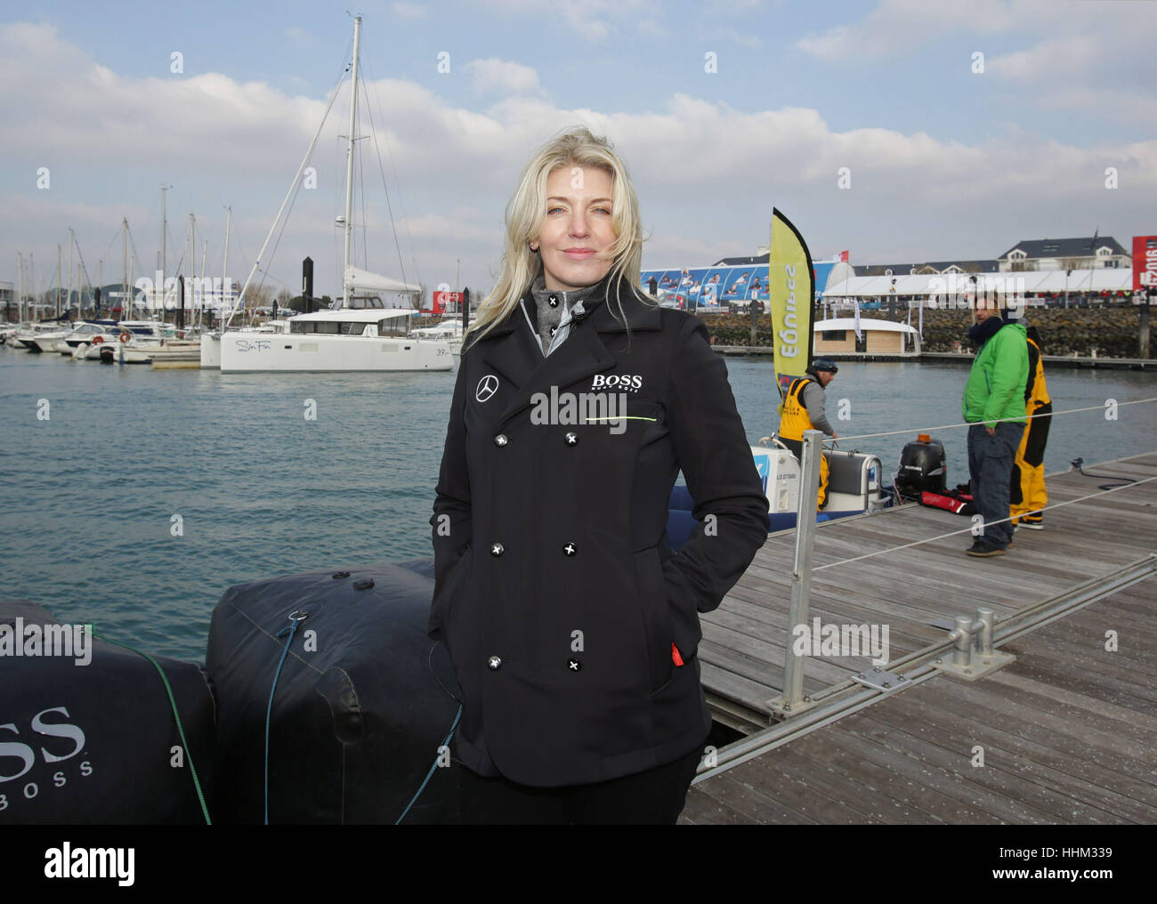 épouse britannique marin alex thomson Banque de photographies et d ...