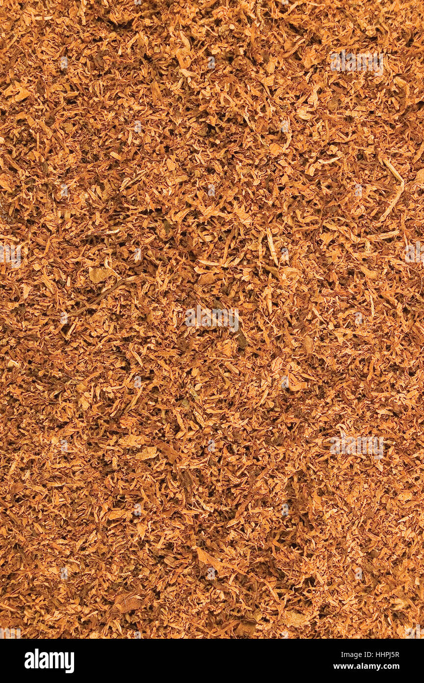 Cut pipe tobacco texture background Banque de photographies et d’images ...