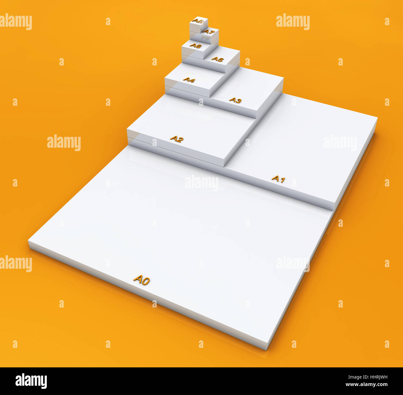 Imprimer, format, feuille de papier, le papier, le pictogramme, symbole ...